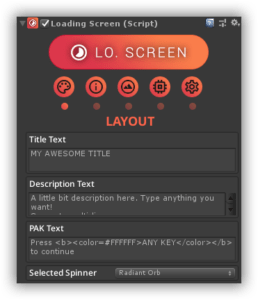 Edit Loading Screen – Michsky – Docs