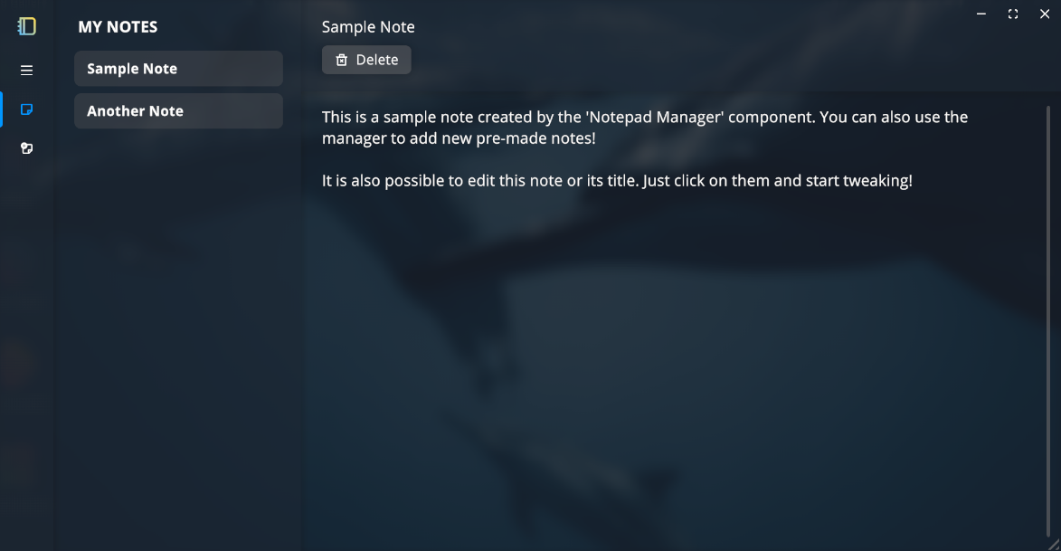 Notepad – Michsky – Docs
