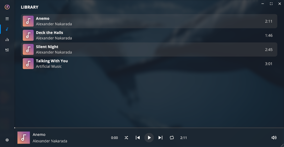 Music Player – Michsky – Docs